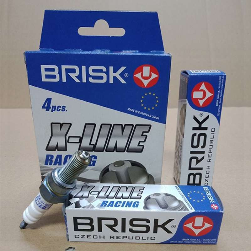 Promo Busi Motor Brisk X-line Aor10-x9 Diskon 21% Di Seller Toplets ...