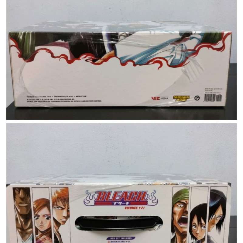 Promo Bleach Box Set Vol 1-21 Tp Tite Kubo Viz Media Komik English ...