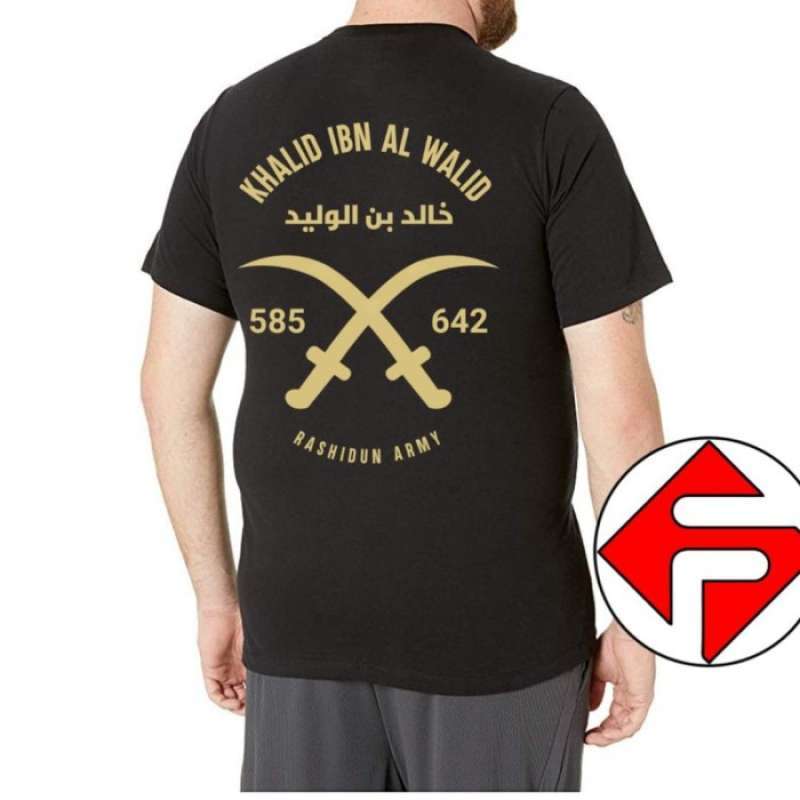 Promo Kaos Islam Khalid Bin Walid Multicolor Abu Abus Diskon 27 Di Seller Huka Shop