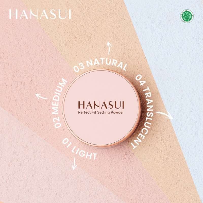 Jual Hanasui Perfect Fit Setting Powder Hanasui Bedak Tabur - 01 Light ...