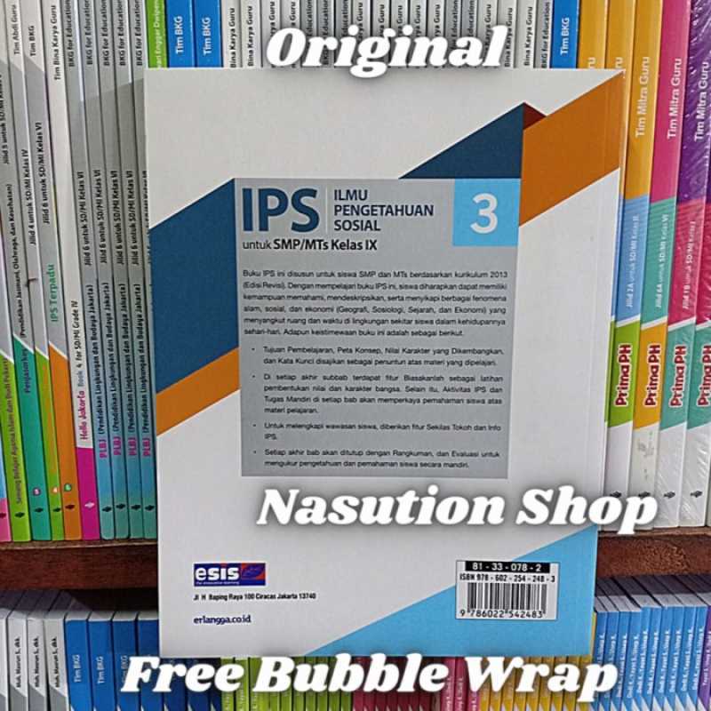 Promo Buku Ips Kelas 3 / Lx 9 Smp Esis K13 Revisi Ilmu Pengetahuan ...