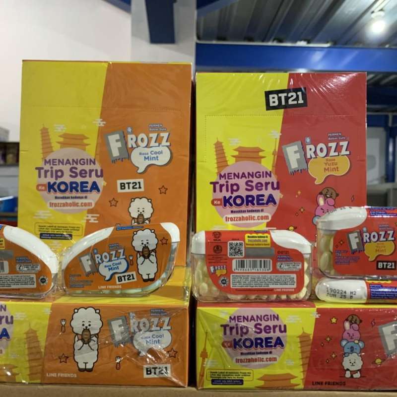 Jual Permen Frozz Orange Mint, Cool Mint, Dan Yuzu Mint - Frozz Cool ...