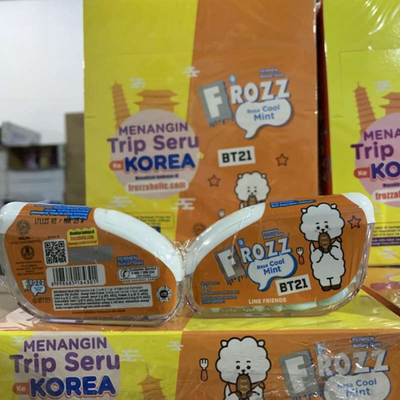 Jual Permen Frozz Orange Mint, Cool Mint, Dan Yuzu Mint - Frozz Cool ...