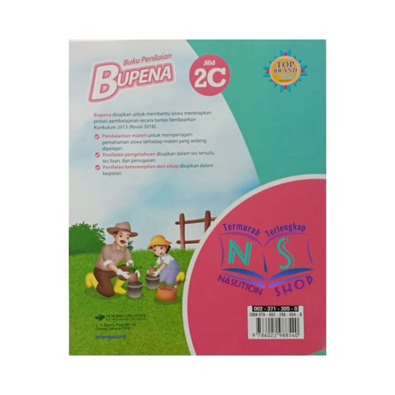 Promo Buku Bupena Kelas 2 Sd/mi 2c Erlangga Diskon 28% Di Seller Huka ...