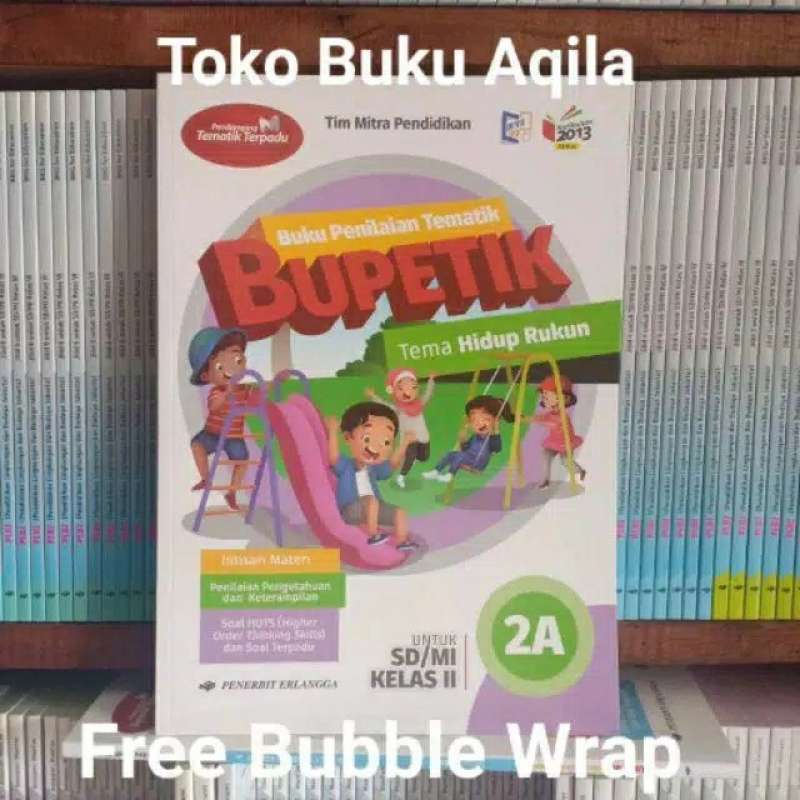 Promo Paket Buku Bupetik 2a 2b 2c 2d Kelas 2 Sd K13n Erlangga Harga 4 ...