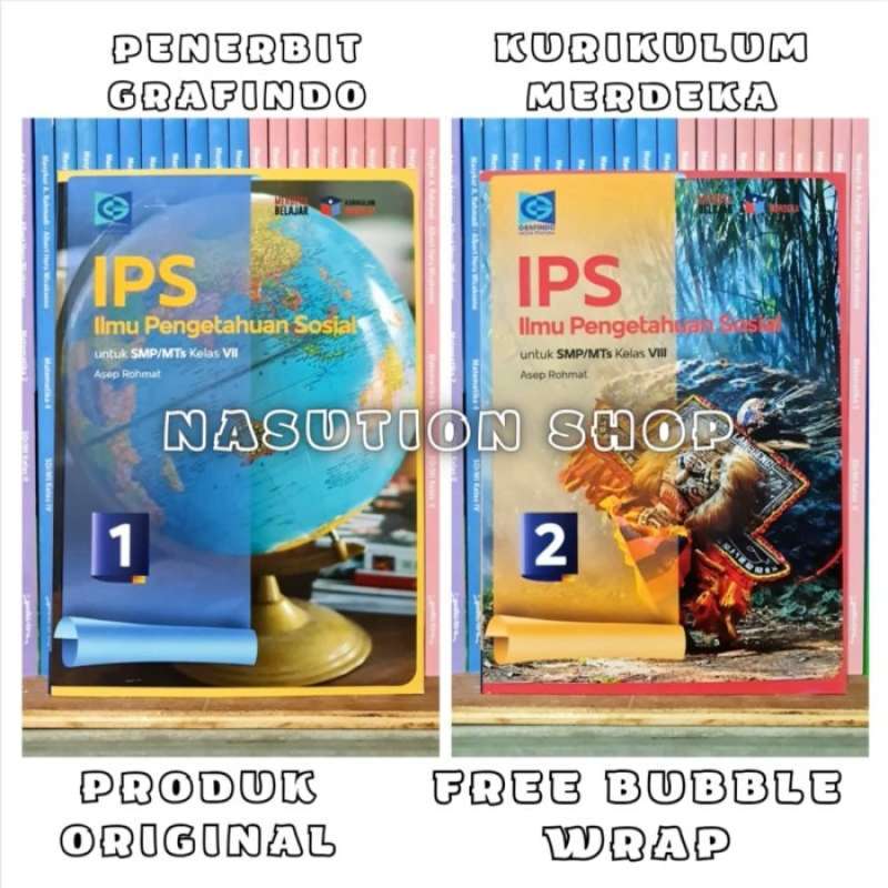 Promo Buku Ips Kelas 1 2 3 / 7 8 9 Smp Grafindo Kurikulum Merdeka Original - Kelas 1 Smp ...