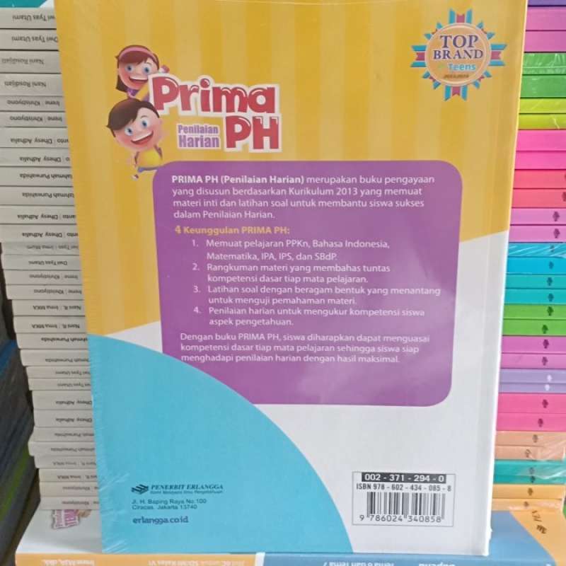 Promo Buku Prima Ph 4b Kelas 4 Sd/mi Erlangga Diskon 33% Di Seller Huka Shop - Kebon Jeruk, Kota ...