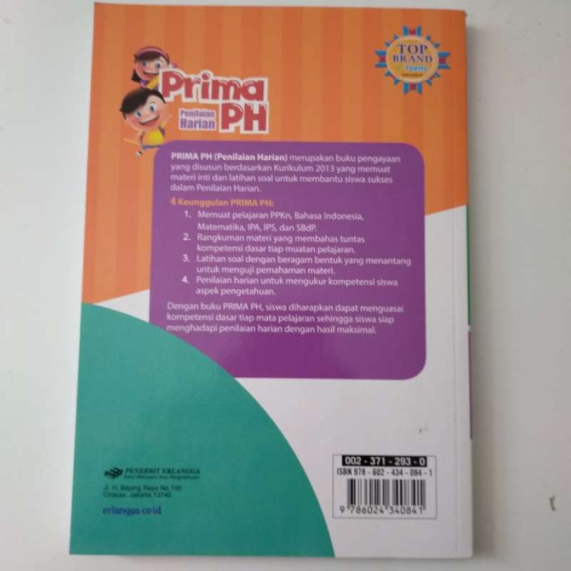 Promo Ori !! Buku Teks Prima Ph K13 Erlangga Kelas 4a Semester 1 Edisi Diskon 31% Di Seller Huka ...