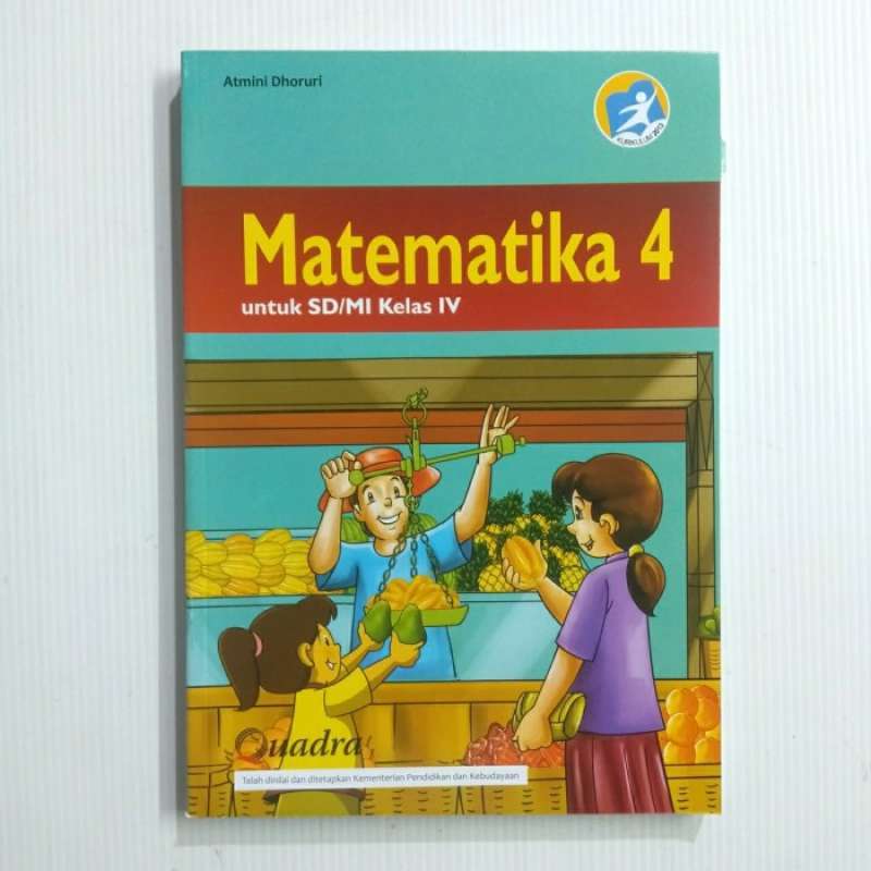 Promo Buku Matematika Kelas 4 Sd/mi - Quadra Diskon 29% Di Seller Huka Shop - Kebon Jeruk, Kota ...