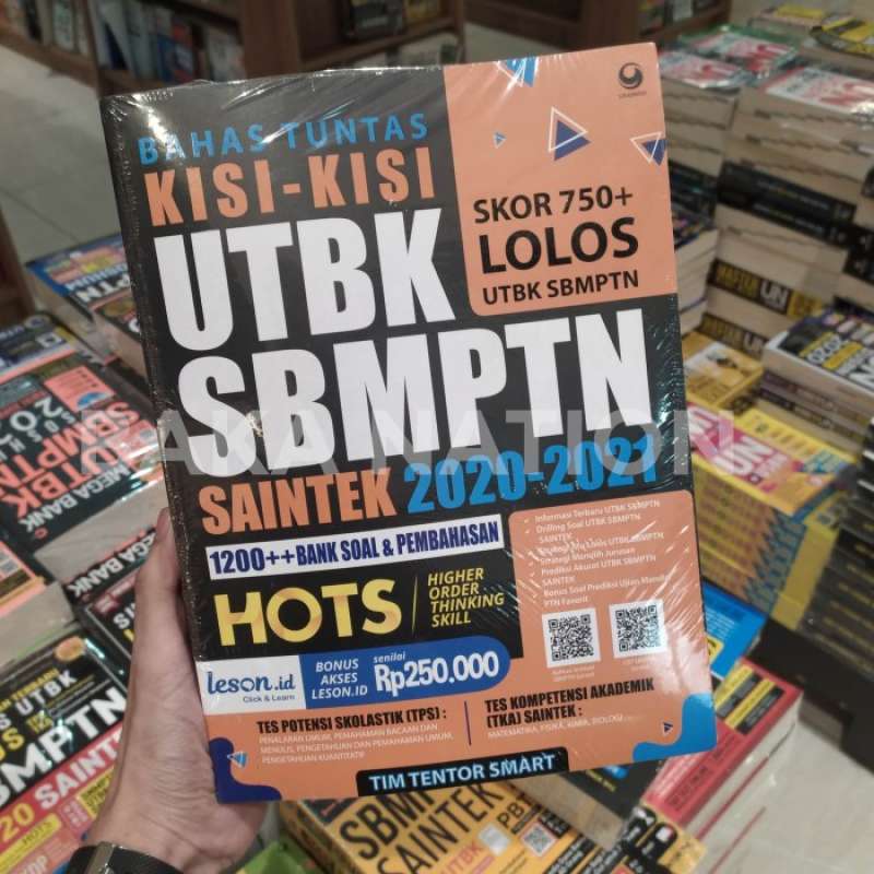 Promo [buku] Bahas Tuntas Kisi-kisi Utbk Sbmptn Saintek 2020 - 2021 ...