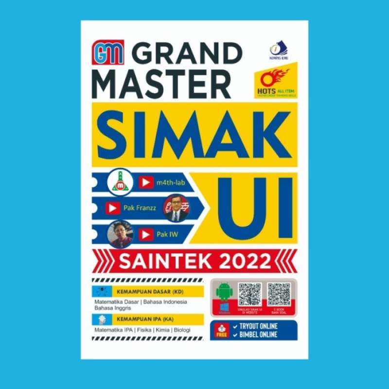 Promo Simak Ui 2022 - Grand Master Simak Ui Saintek 2022 Diskon 32% Di ...