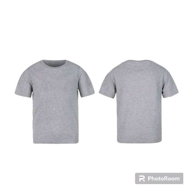 Promo Kaos Polos Dewasa Unisex Warna Abu Misty S-xl - S Diskon 42% Di ...