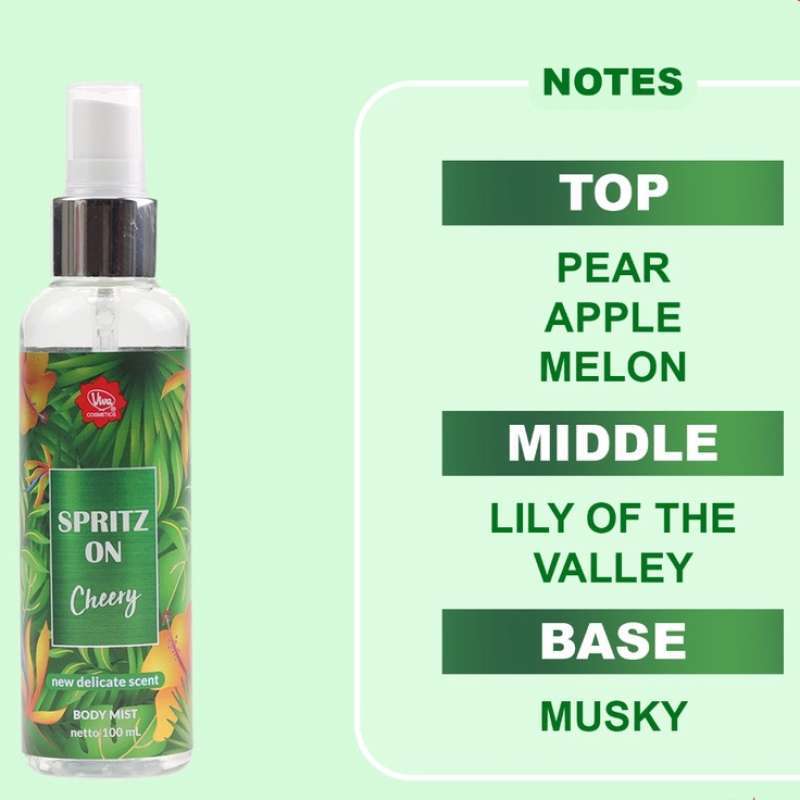 Promo Viva Spritz On Splash Cologne 100ml - Smartly Diskon 32% Di ...