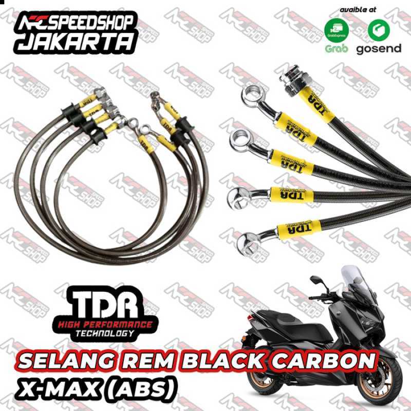 Promo Selang Rem Tdr Black Carbon Hel Hell 250 New Conected Tdr - Xmax ...