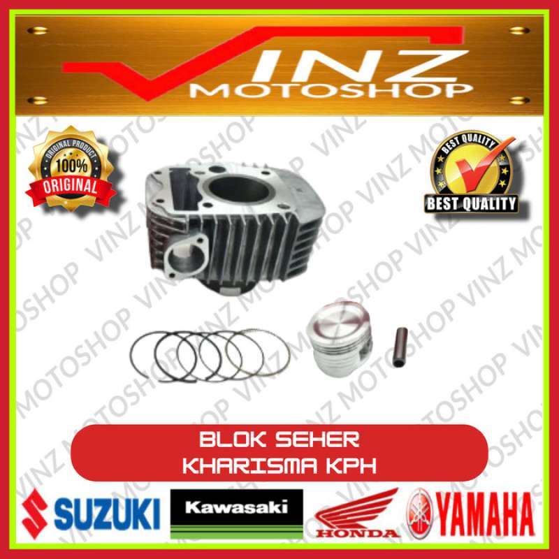 Promo Blok Seher Assy Boring Set Motor Kharisma X 125 Diskon 16% Di ...