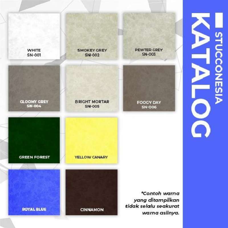 Jual Cat Dinding Stucco | Stucconesia Warm Grey 25 Kg Di Seller Kkc ...