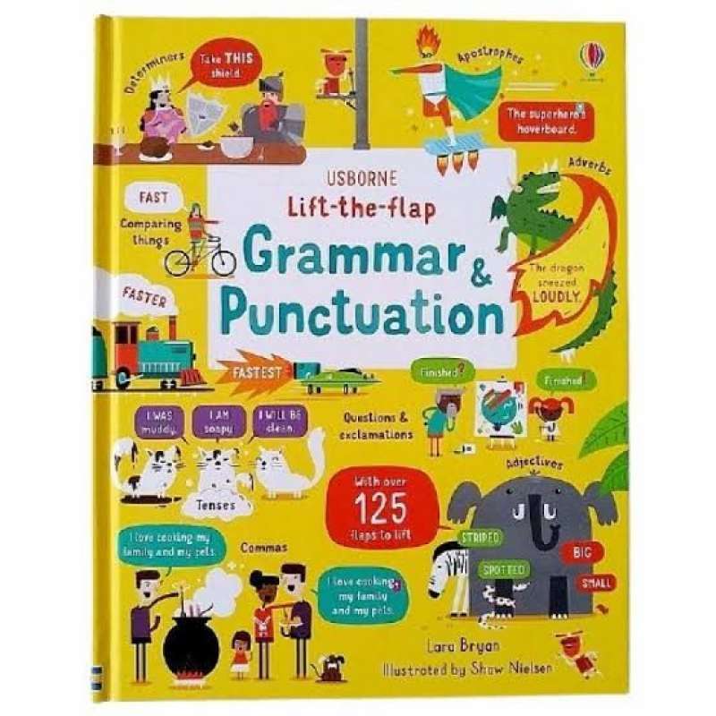 Promo Usborne Lift The Flap Grammar And Punctuation Ori Uk Diskon 26% ...