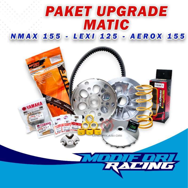 Jual Nmax 155 - Aerox - Paket Upgrade Cvt Kirian Nmax - Pulley Bubut ...