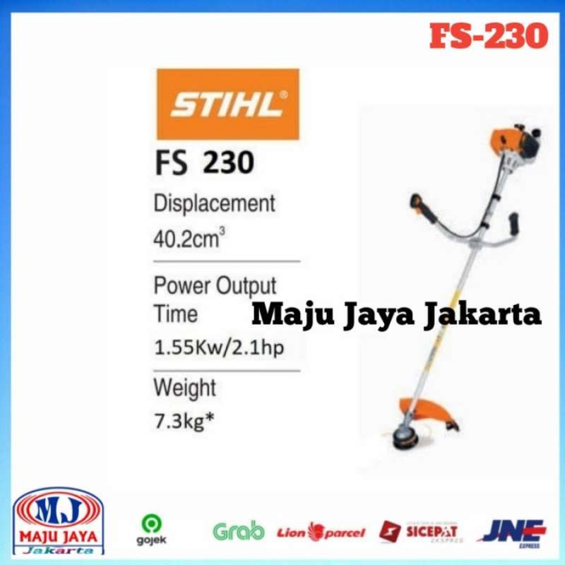 Promo Fs230 Brush Cutter Mesin Potong Rumput Bensin Stihl Fs 230 New Diskon 3% Di Seller Payuu ...
