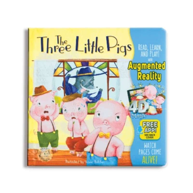 Promo The Three Little Pigs Little Hippo Augmented Reality Magic Books ...