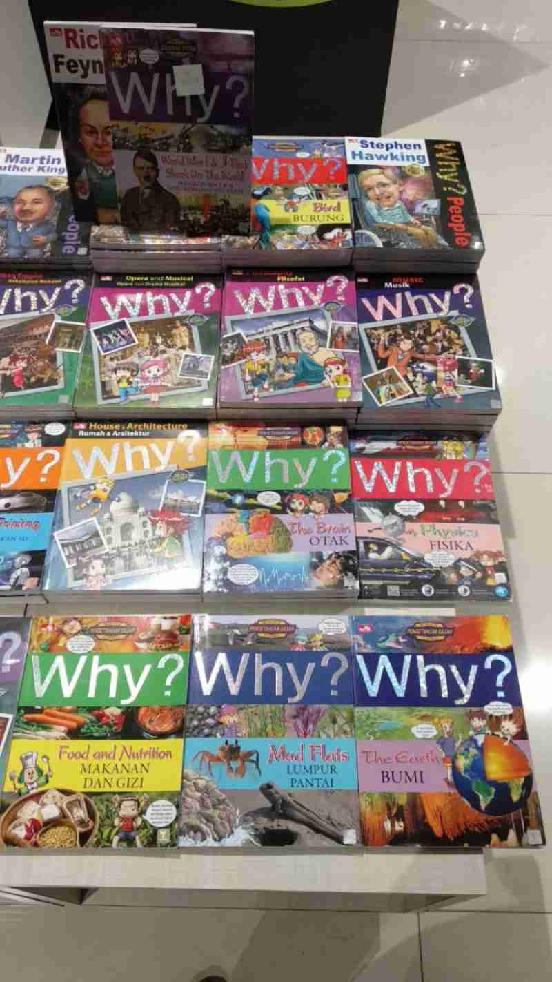 Promo Buku Why? Series - Why? People - Comic Why? (judul Lihat Di ...