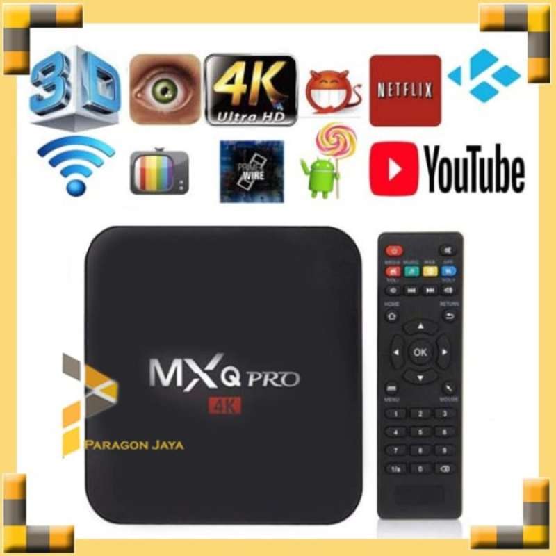 Jual Android Tv Box Mxq Pro 2gb 16gb Support 4k Full Hd - 2gb/16gb Di ...