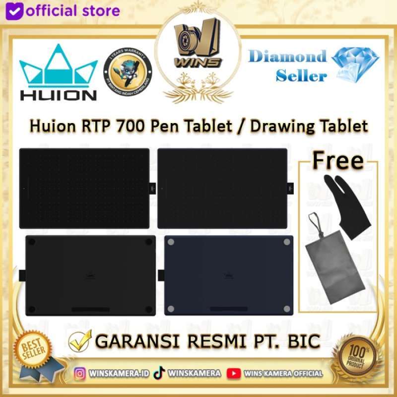 Promo 100% Produk Ori New Huion Rtp 700 / H1162 Pen Tablet For Windows ...
