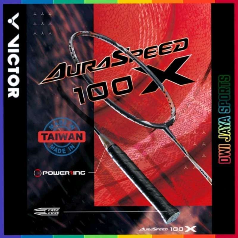 Jual Victor Auraspeed 100x | Ars-100 X H Badminton Racket - 4u Di ...