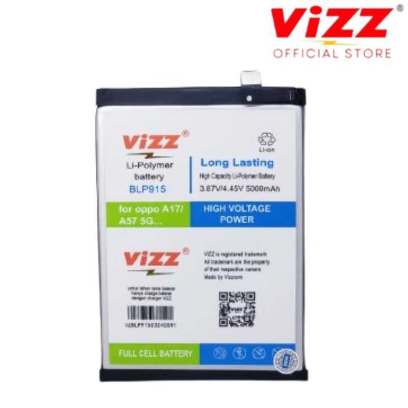 Jual Vizz Baterai OPPO Blp915 Batre A57 5g / A17 / A17k Di Seller Vizz ...