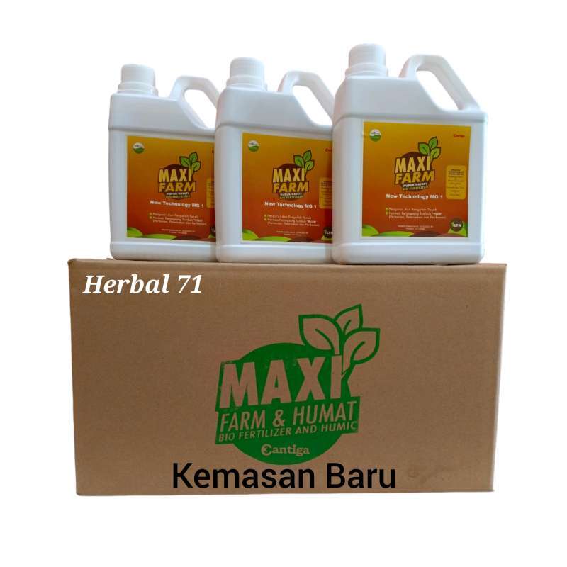 Jual Maxi Fram Mg1 Pupuk Hayati 1box Isi 6botol Di Seller Herbal 71 ...