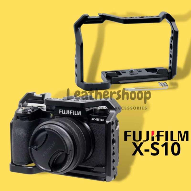 Jual Cage Rig Fujifilm Xs10 Bracket Grip Smallrig Uurig Plate Metal Di ...