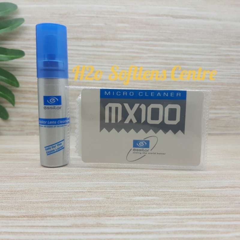 Jual Paket Pembersih Lensa Mx100 + Lens Cleaner By Essilor Di Seller ...