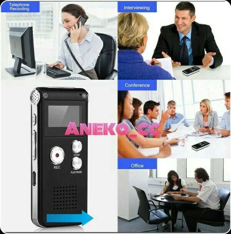 Jual Alat Perekam Suara Digital Voice Recorder Usb 8gb Plus Mp3 Player ...