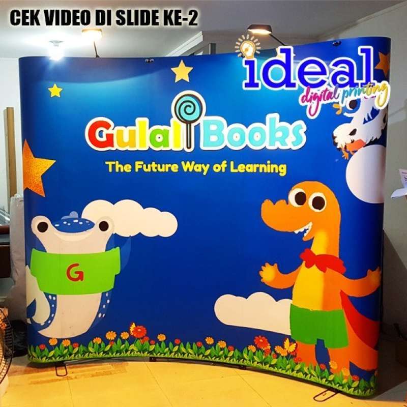 Jual Backwall Backdrop Pop Up Spider Portable Bongkar Pasang ...