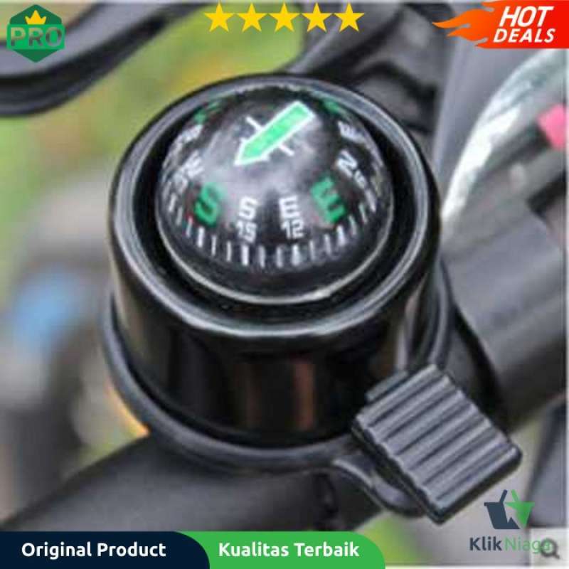 Promo Mtb Bell Dan Kompas Sepeda Bicycle Compass With Trumpet Bell ...