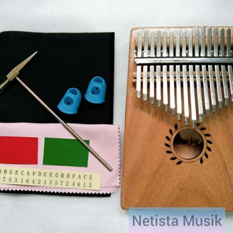 Promo Kalimba Cowboy 17 Key 17 Nada Alat Musik Piano Jari Diskon 23% Di ...