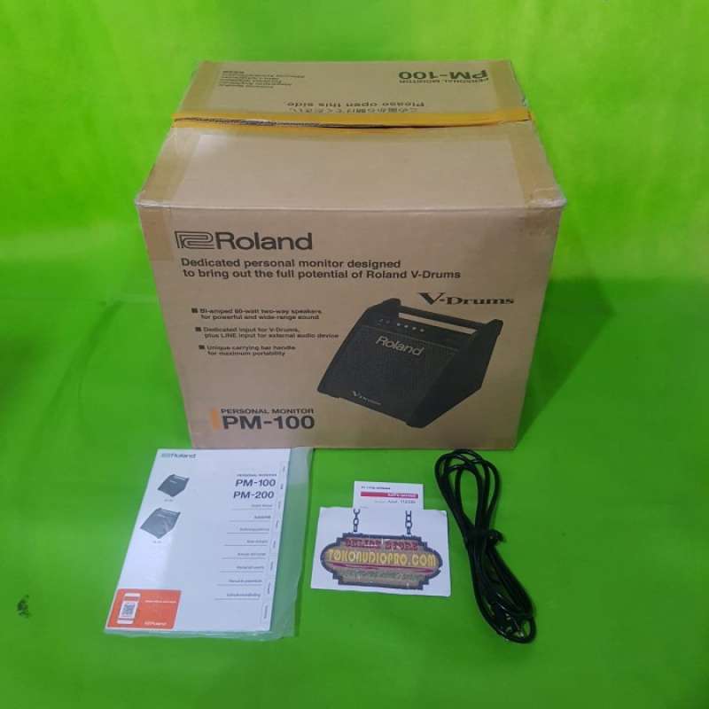 Promo Roland Pm100 Pm-100 V-drum Speaker System Diskon 23% Di Seller ...
