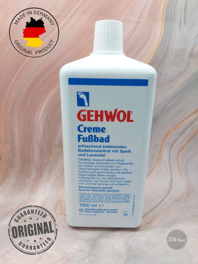 Promo Gehwol Foot Bath Fussbad Cream Creme Jerman 1 Liter Diskon 23% Di ...