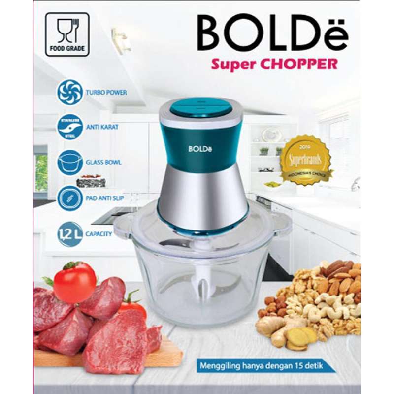 Promo Bolde Blender Chopper Stainless 1.2 Liter - Super Chopper Diskon ...