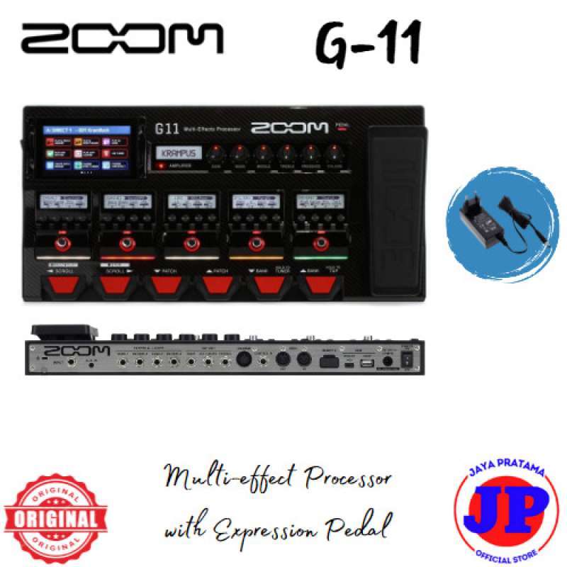 Promo Zoom G11 Multi-effect Guitar Cessor Efek Pedal Gitar G-11 Diskon ...