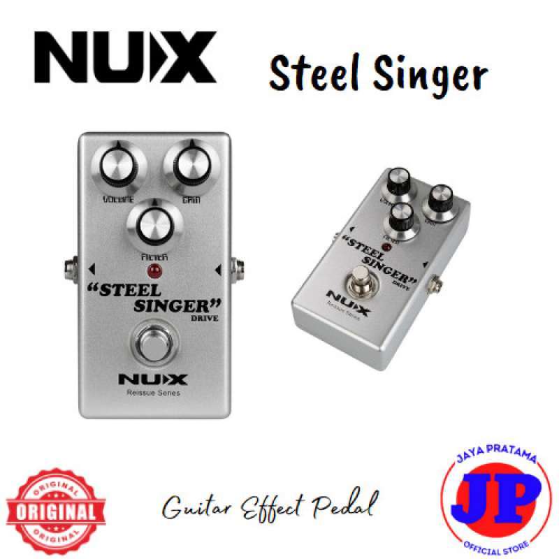 Promo Nux Steel Singer Drive Overdrive Efek Gitar Diskon 23% Di Seller ...