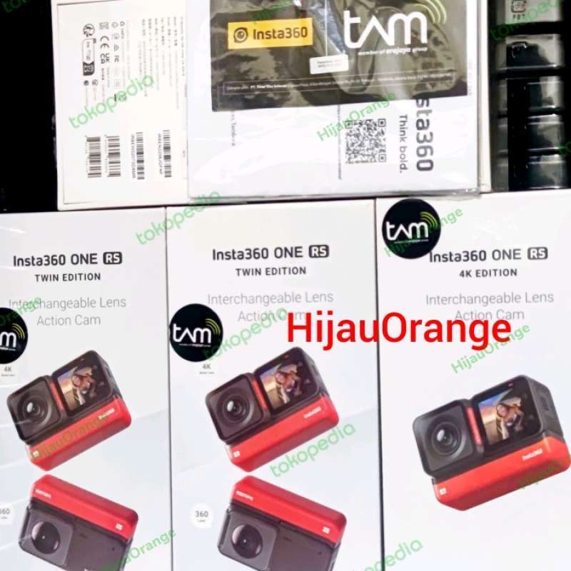 Jual Insta360 One Rs Twin Edition 4k Garansi Resmi Tam Insta 360 - Rs ...