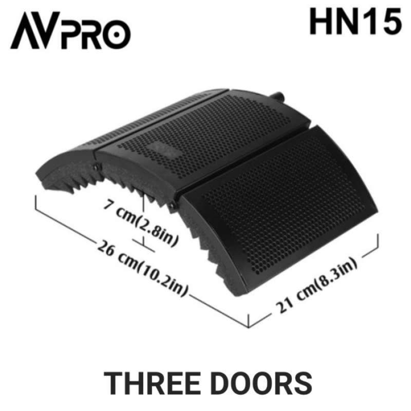 Promo Avpro Hn25 Five-door Mic Soundproof Studio Wind Screen Noise ...