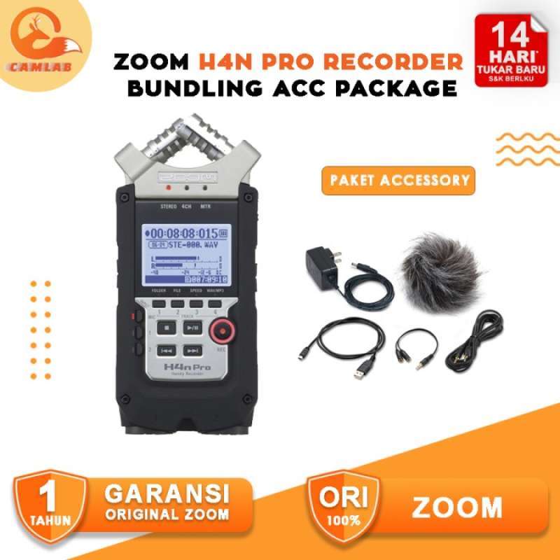 Promo Zoom H4n Pro With Accessory Pack Voice Recorder - Silver Diskon ...