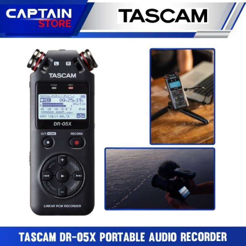 Promo Tascam Dr-05x Portable Audio Recorder Diskon 50% Di Seller Dr ...