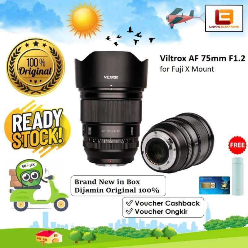 Jual Viltrox Af 75mm F1.2 Stm Xf Pro Prime Lens For Fuji X Mount Di Seller Noelle - Cengkareng ...