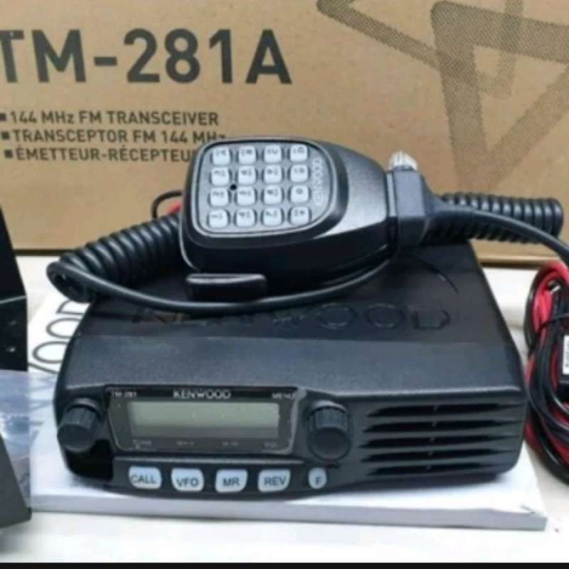 Jual Radio Walkie Talkie Ht Rig Kenwood Tm281 Tm 281 281a Tm281a Vhf Di ...