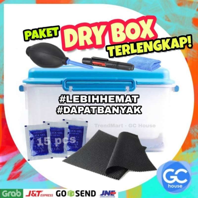 Jual Paket Dry Box Set Medium Kamera Lengkap Cleaning Kit Mirrorless ...