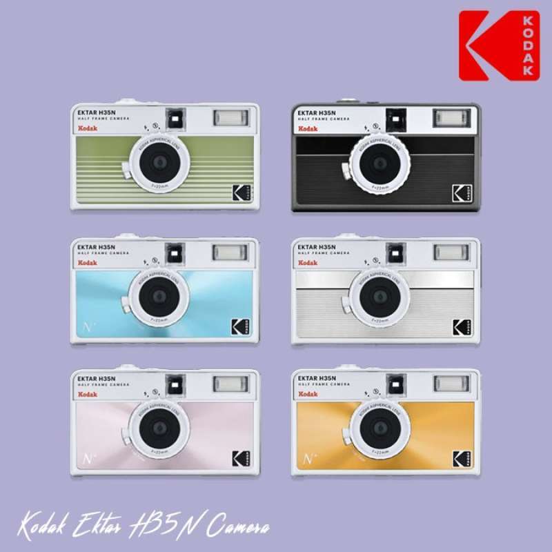 Jual Kodak Ektar H35n / H35-n Half Frame Kamera Analog Reusable 35mm ...