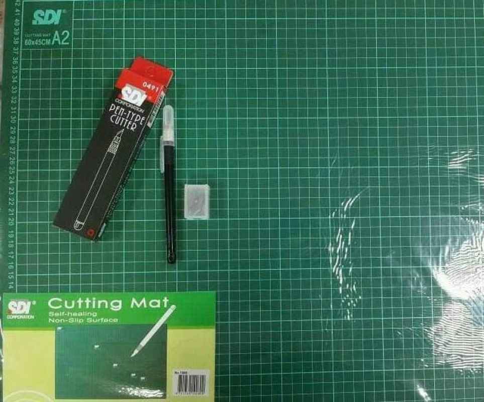 Promo Paket Cutting Mat A2plus Pen Cutter Free Refill Sdi Murah Diskon ...